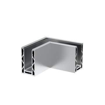 CE Certified ALU Classy Aluminum Base Shoe Corner | Top Mount