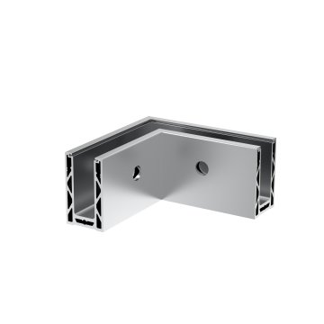 ALU Classy Aluminum Base Shoe Inside Corner | Fascia Mount