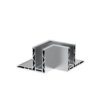 ALU Classy Aluminum Base Shoe Inside Corner | F Type
