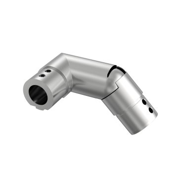 ROUND SLOT CAP RAIL ACCESSORY - 25-55° ADJUSTABLE ELBOW RIGHT